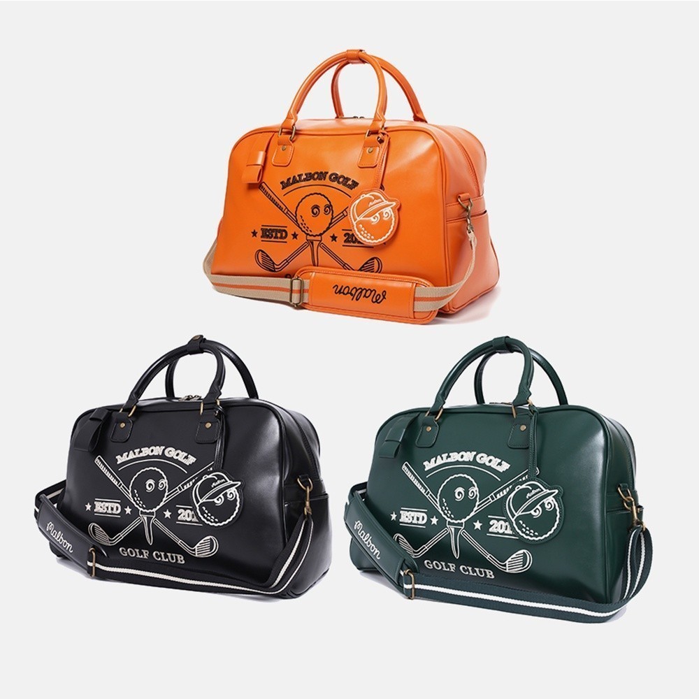 M Golf Clothing Bag Sports Golf Bag Simple Boston Bag #735609_พรีออ ...