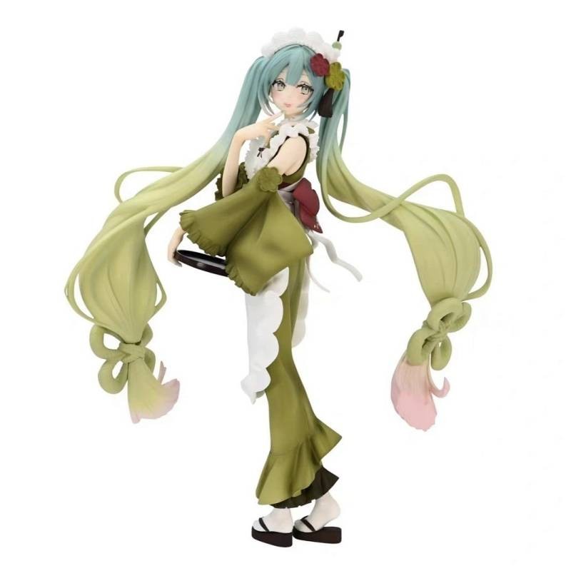 Hatsune Miku Dessert Moment Pahnli Matcha Long Dress Hatsune Prize ...
