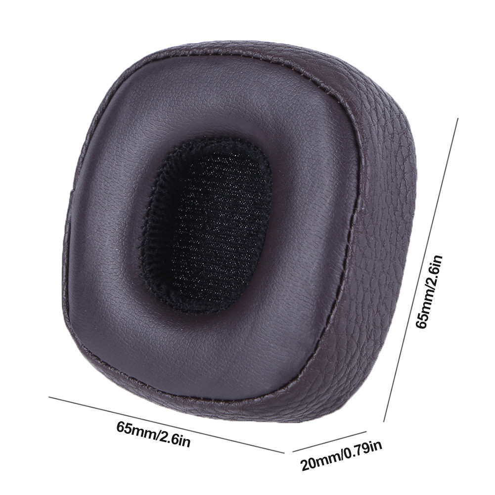 [goog.th] ฝาครอบแผ่นรองหูฟังทดแทน 1 คู่สําหรับ Marshall Major III BT ...