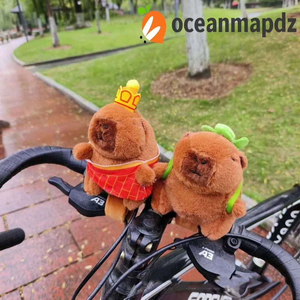 Oceanmapdz Capybara Clap วงกลมของเล่น, Capybara Rodent SimulationBirthdayGift Capybara Plush สาย ...