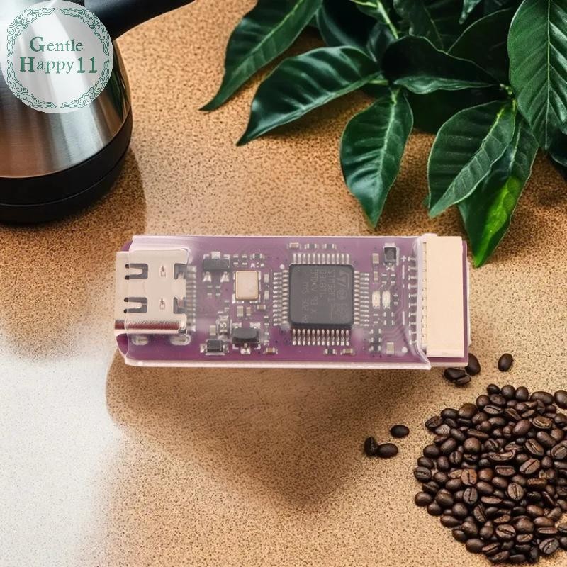 GentleHappy Mini Debugger DAPLink STLink V2.1 SWD SWO USB To Uart โมดูล TYPEC Microcontroller ...