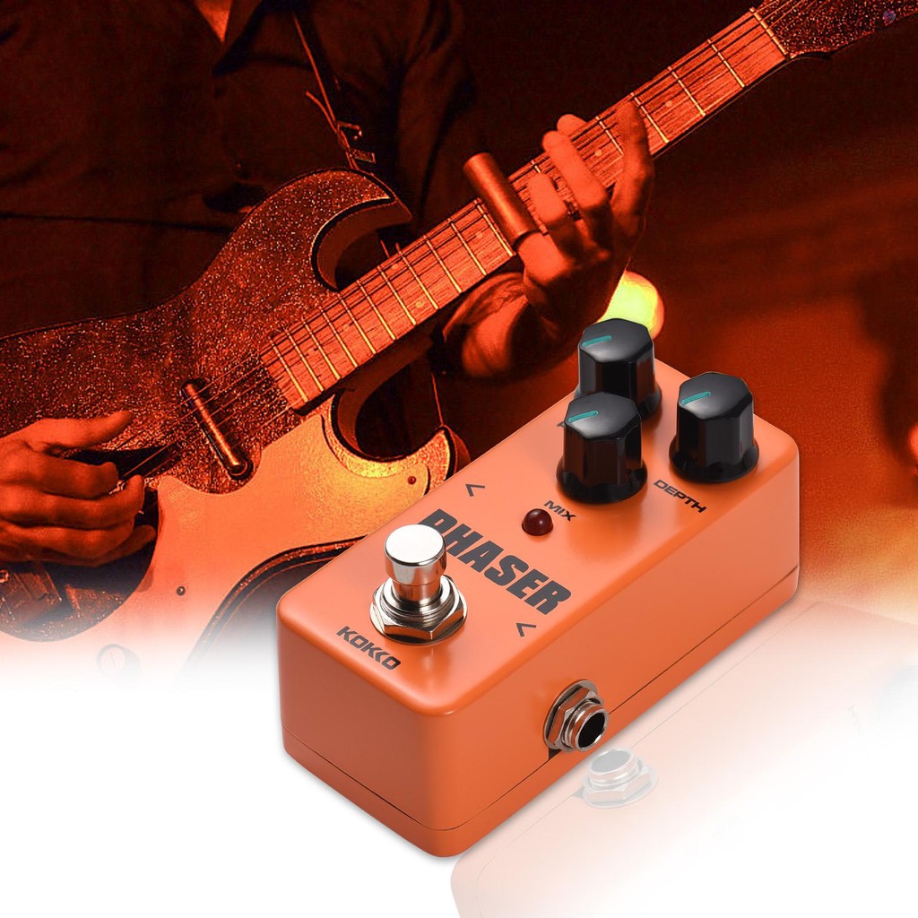 [effectmusic] Kokko FPH2 PHASER กีตาร์ไฟฟ้าเหยียบกีตาร์แบบพกพา Effectr ...