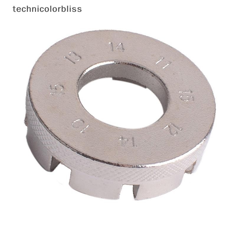 Tcbs จักรยาน Spoke หัวนมประแจ 8 Way Groove จักรยานล้อ Rim Adjuster ...