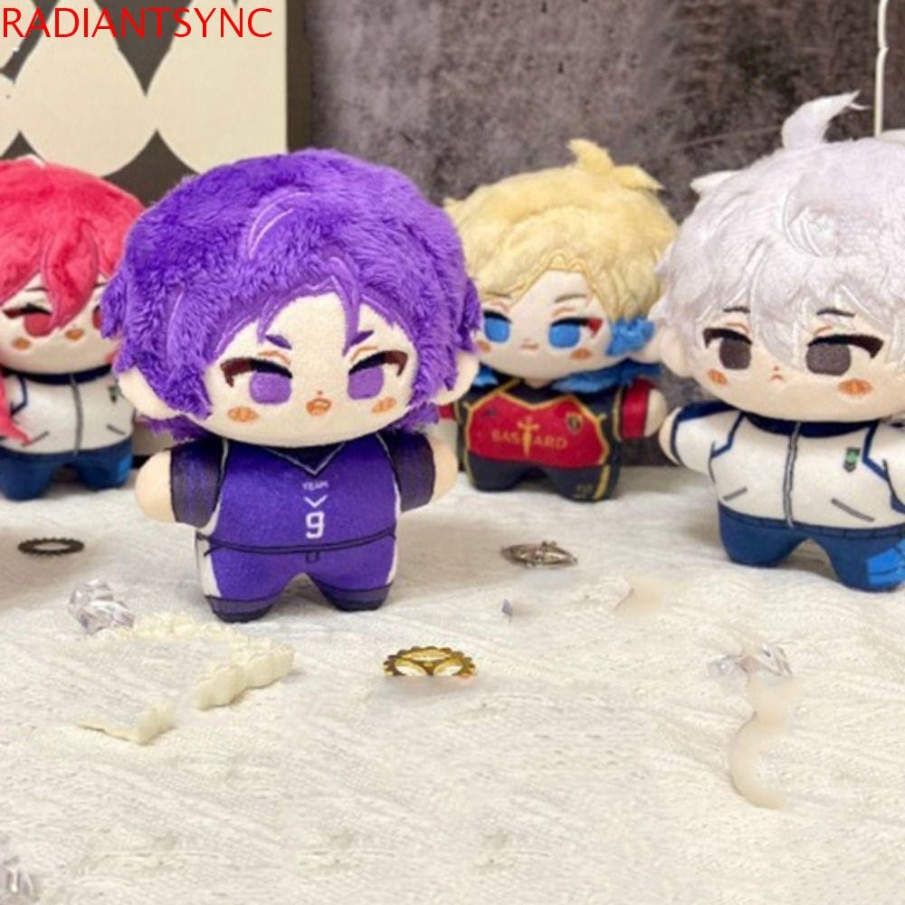 Radiantsync BLUE LOCK พวงกุญแจตุ๊กตา, Yoichi Chigiri Chigiri Hyoma ตุ๊กตาผ้าฝ้ายจี้, Nagi ...