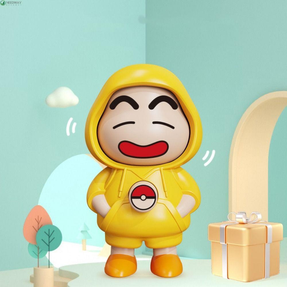 Needway Crayon Shin-chan ตุ๊กตาเปลี่ยนหน้า, พร้อมพวงกุญแจพลาสติก Shin ...