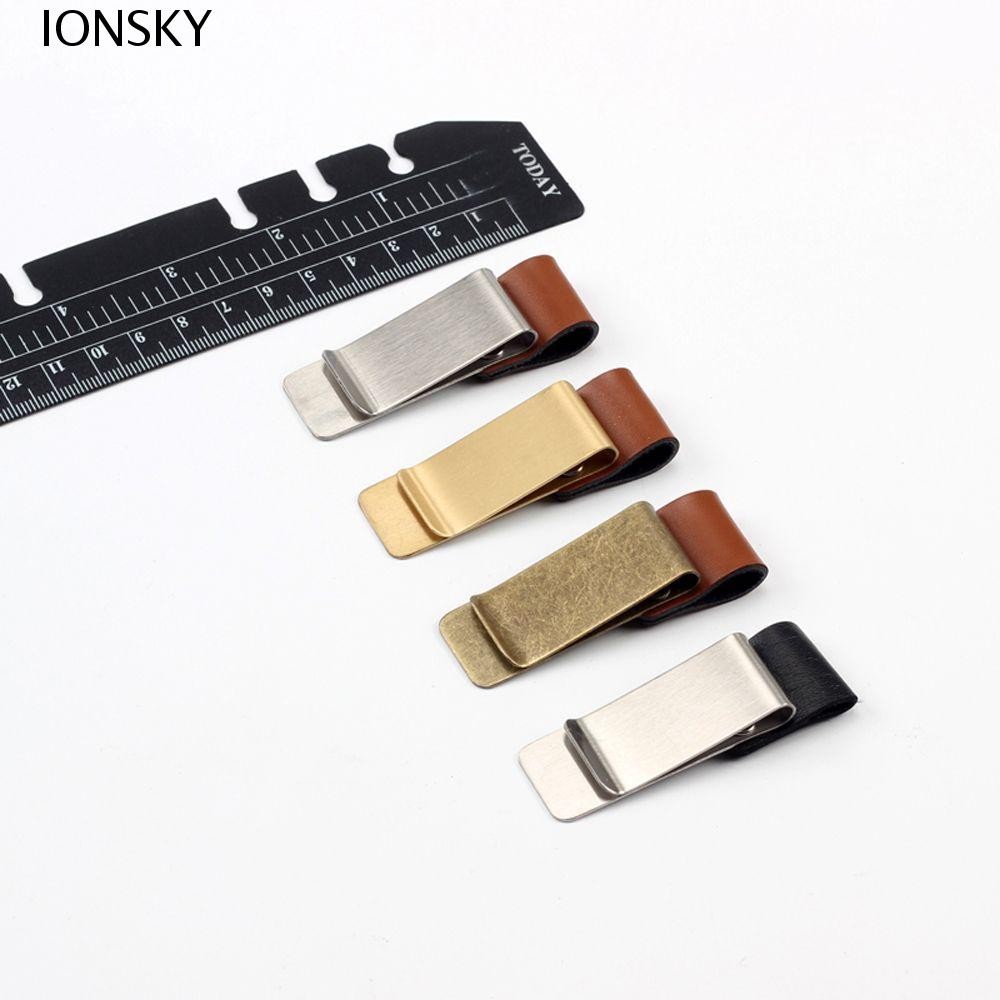 Ionsky ที่ใส่ปากกาใบหลวม 1 ชิ้นที่ใส่ดินสอคลิปโลหะโน๊ตบุ๊คโฟลเดอร์ ...