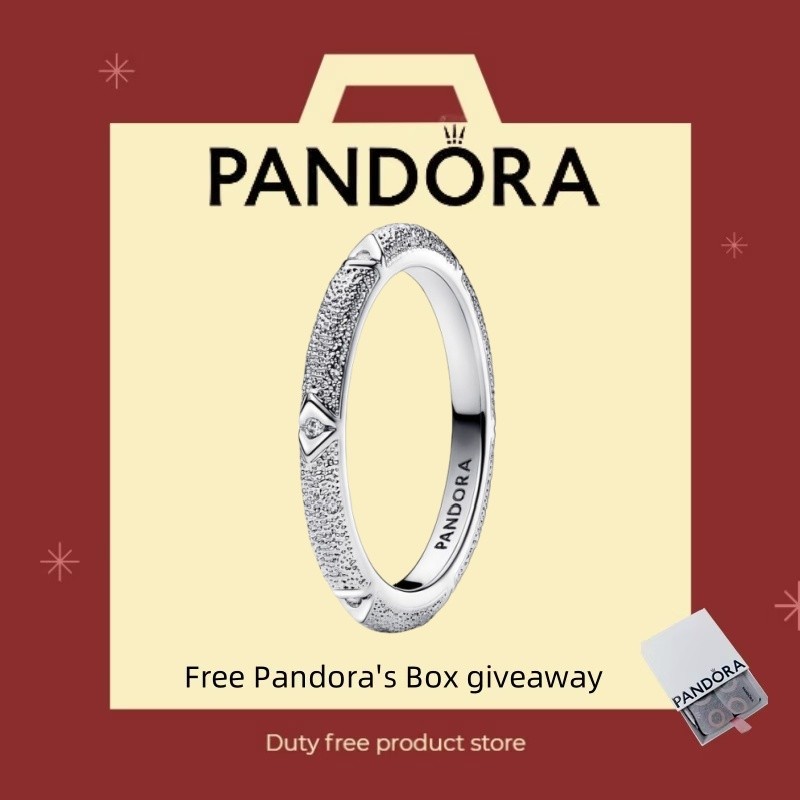 PANDORA 100% เครื่องประดับเงิน925ชุดของขวัญสำหรับคู่รักชุด Pandora ME ...