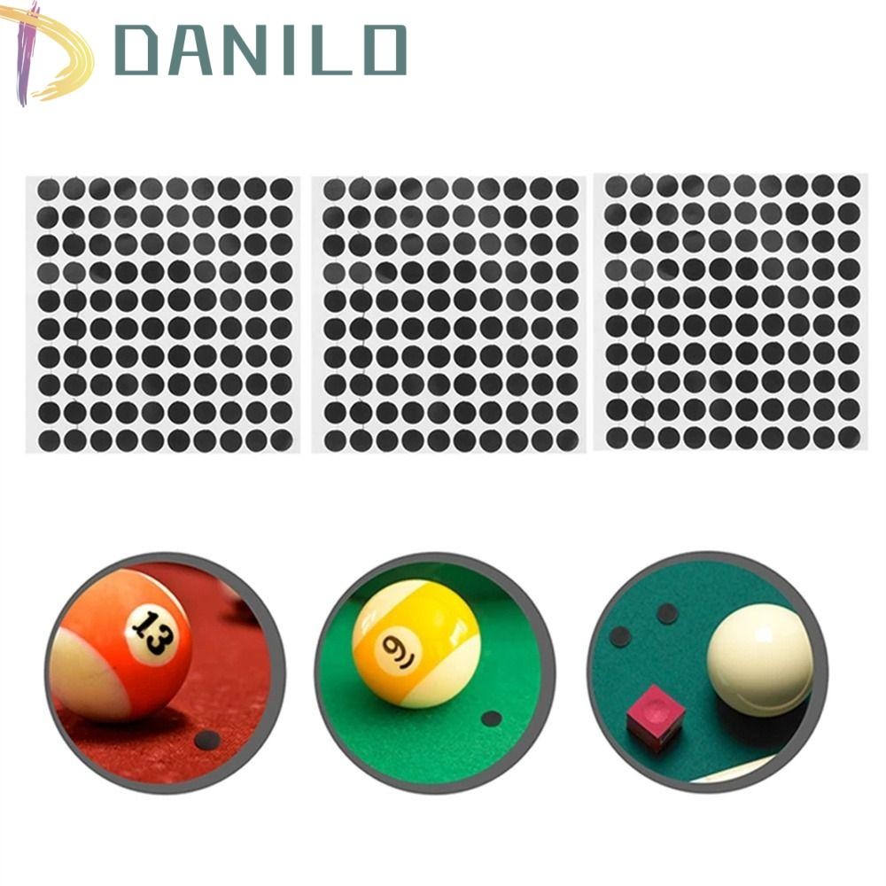 Danilo White Ball Locator สติกเกอร์ 100 ชิ้น Spot กาวเครื่องหมายตาราง ...