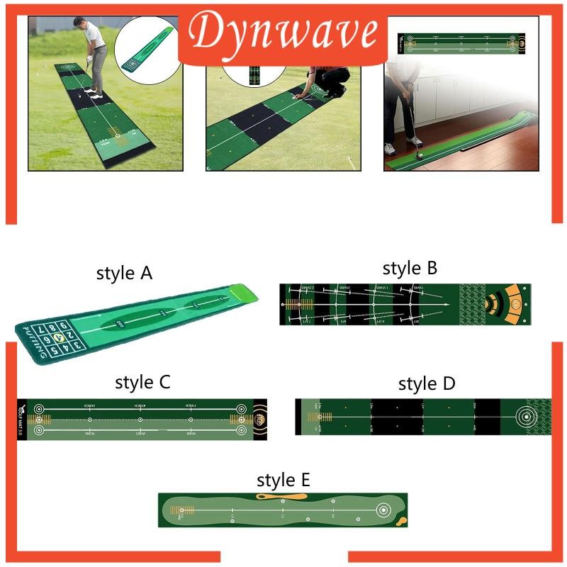 [Dynwave] Golf Putting Mat สำหรับฝึกซ้อม พกพาได้ง่าย ปรับปรุงทักษะการเล่นกอล์ฟของคุณ | Shopee ...