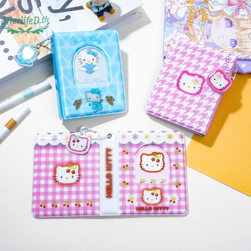AF 3 นิ้วโปสการ์ดหนังสือการ์ตูน Hello Kitty อัลบั้มรูป 36 กระเป๋าการ์ด ...