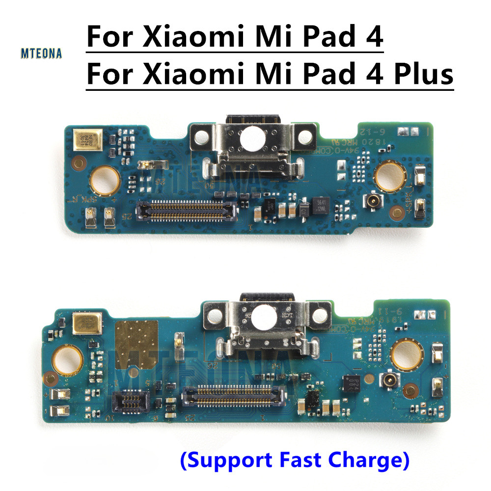 สําหรับ Xiaomi Mi Pad 4 Pad4 Plus USB ชาร์จพอร์ตไมโครโฟน Dock Connector Board Flex Cable อะไหล่ ...