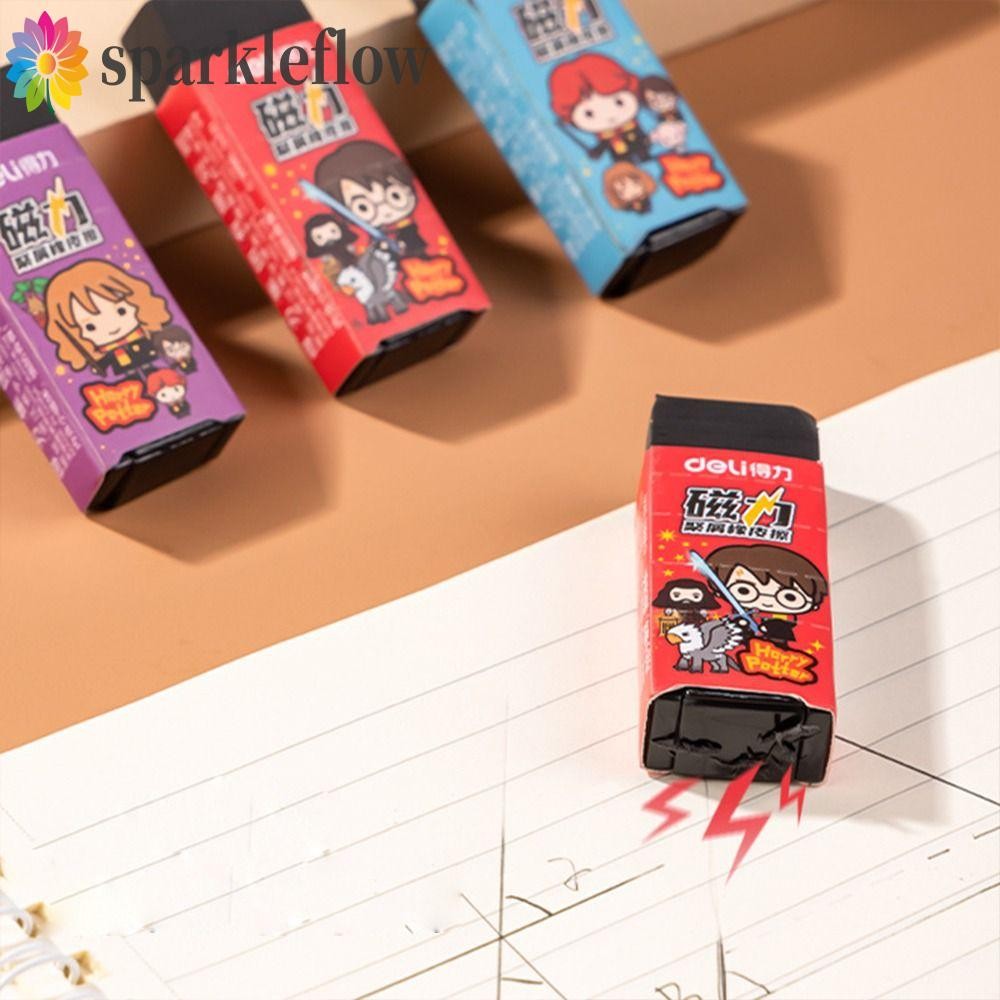 ประกายไฟไหล ยางลบพีวีซีแม่เหล็กสร้างสรรค์นักเรียนตลกเครื่องเขียนเช็ด ...