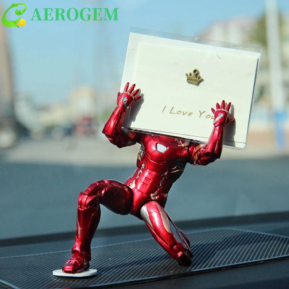 Aerogem Avengers Iron Man รูปของขวัญ Creative รถตกแต่งภายใน Dashboard ...