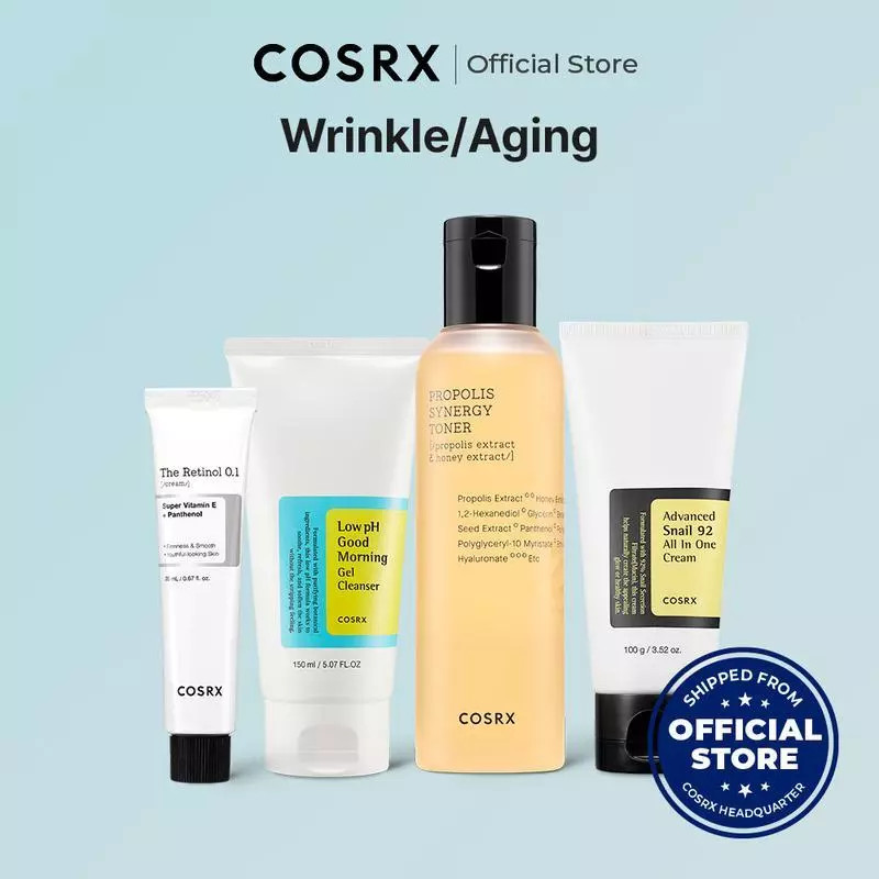 Cosrx The Hyaluronic Acid 3,The Retinol 0.5 Oil,The Vitamin C 23/The ...