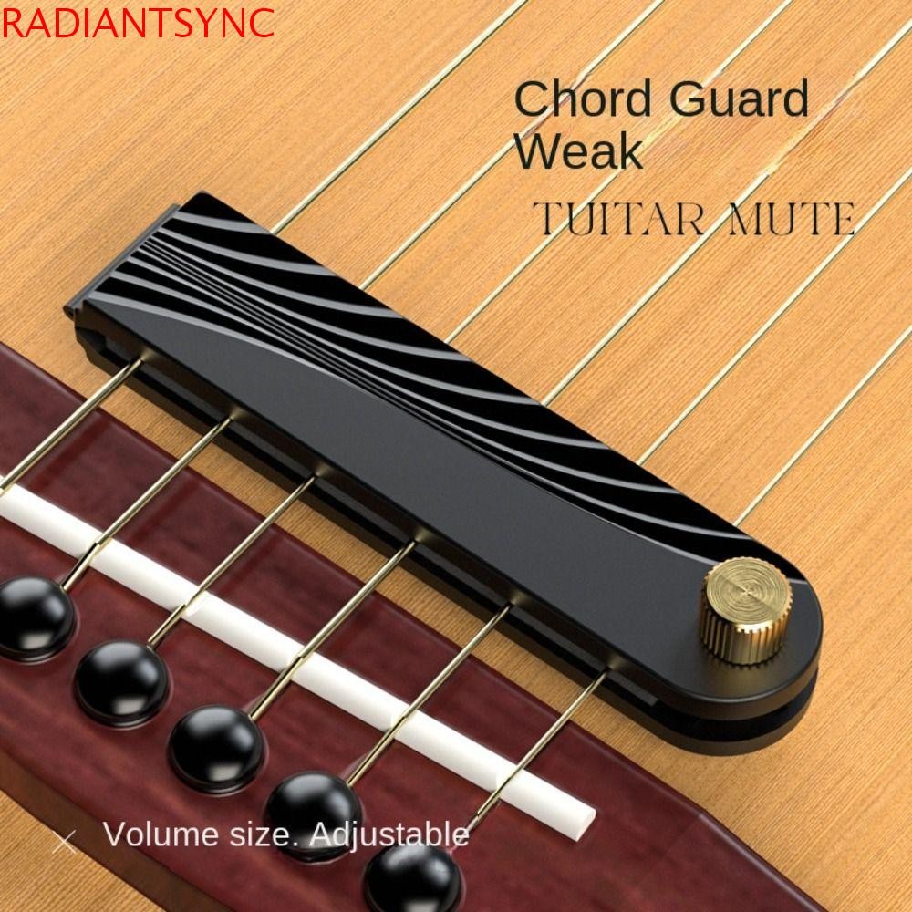 Radiantsync กีตาร์ Capo, Pin Puller Design พร้อมซิลิโคน Pad กีตาร์คลิปปรับแต่ง, Slot Holder ...