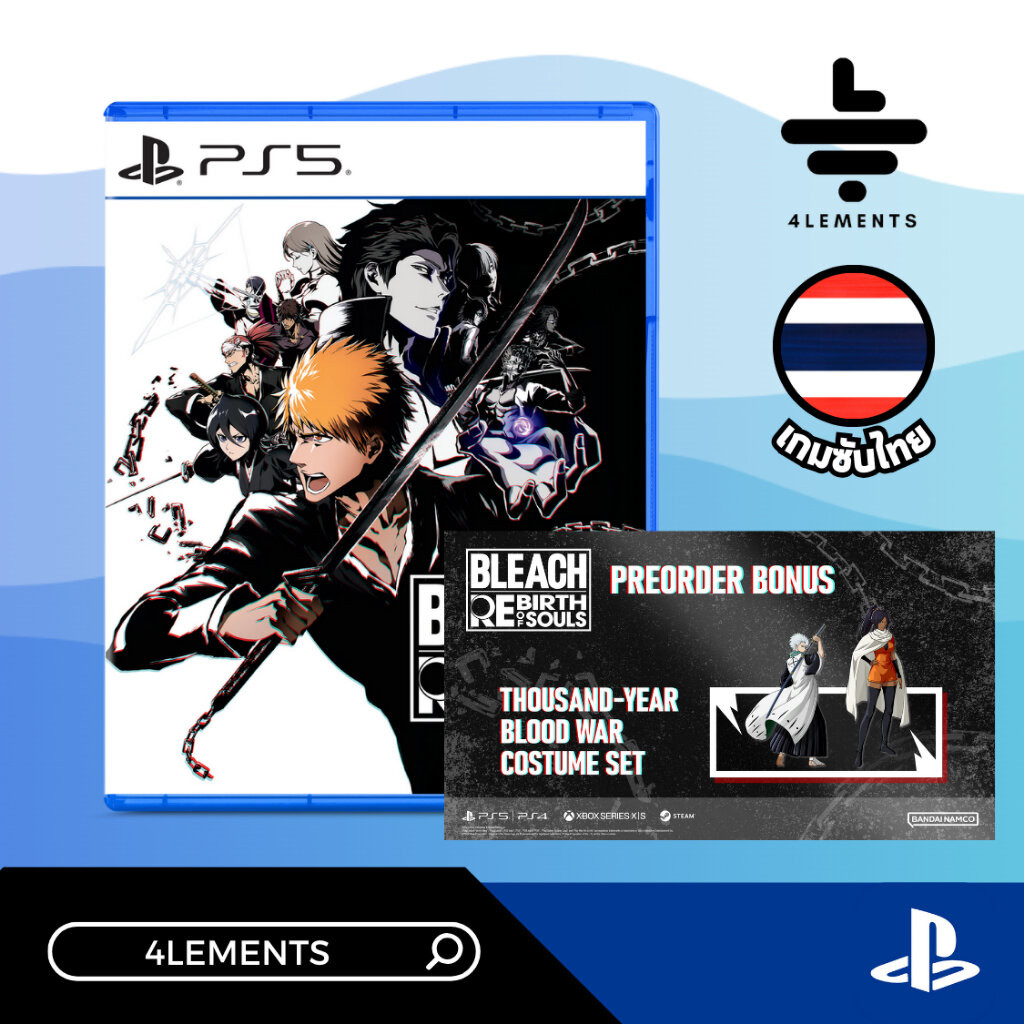 (PRE-ORDER 21-03-2025) PS5 BLEACH REBIRTH OF SOUL (TH/ENG) (GAME ...
