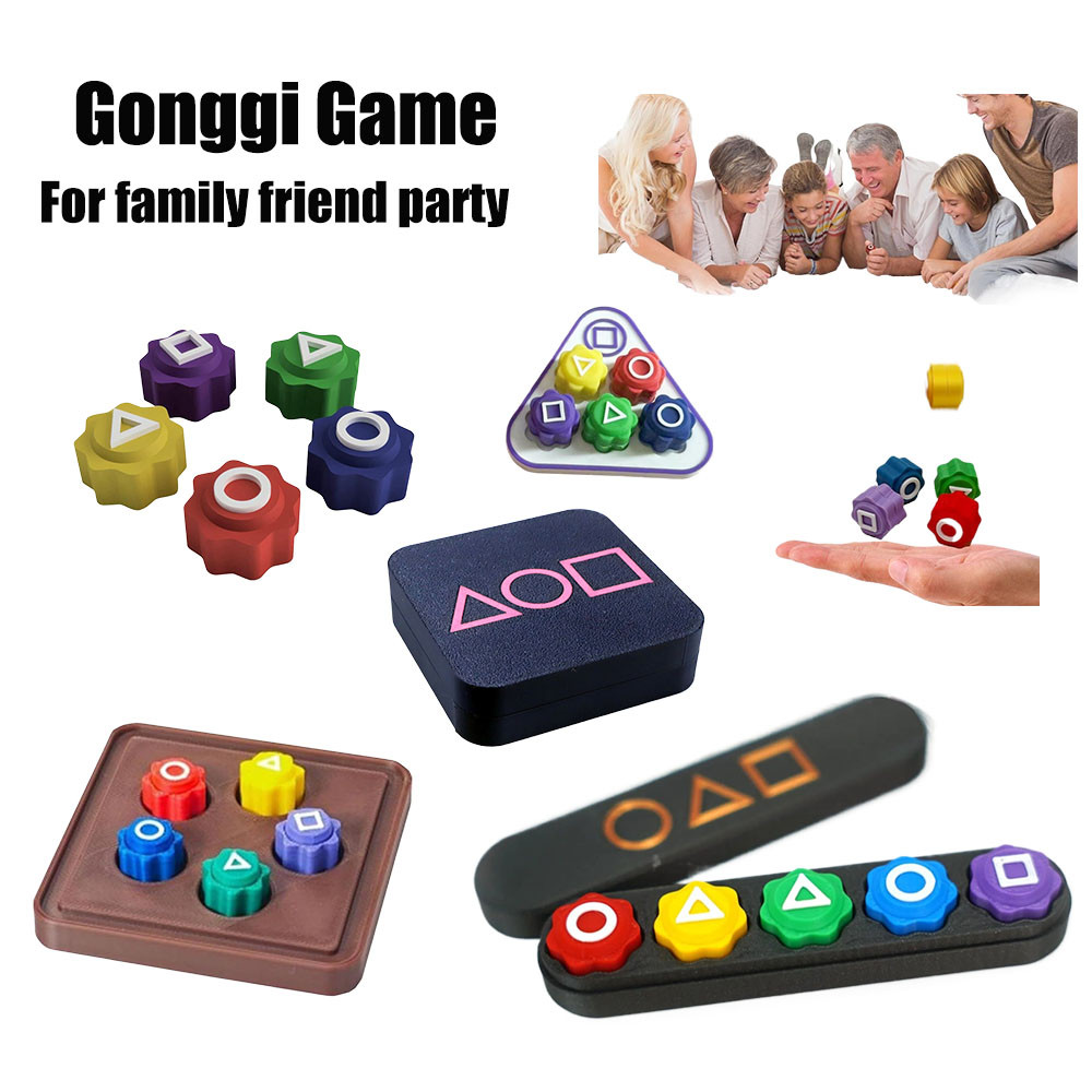 Gonggi เกมเกาหลีเกมปลาหมึก Gong Gi ของเล่นแจ็คหิน Gongi เกมสําหรับ ...