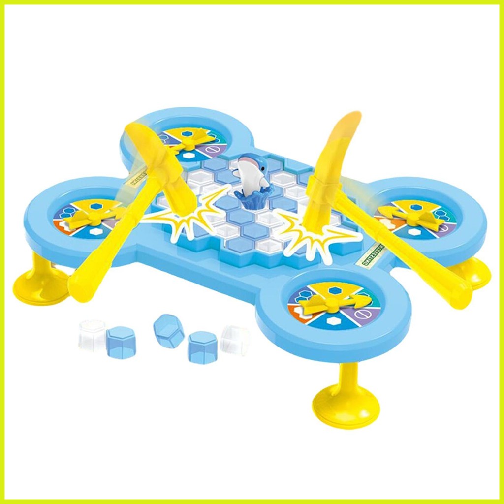 Ice Block Breaking เกมปริศนาบันทึกสัตว์เกมกระดานกบ Dolphin Shark ...