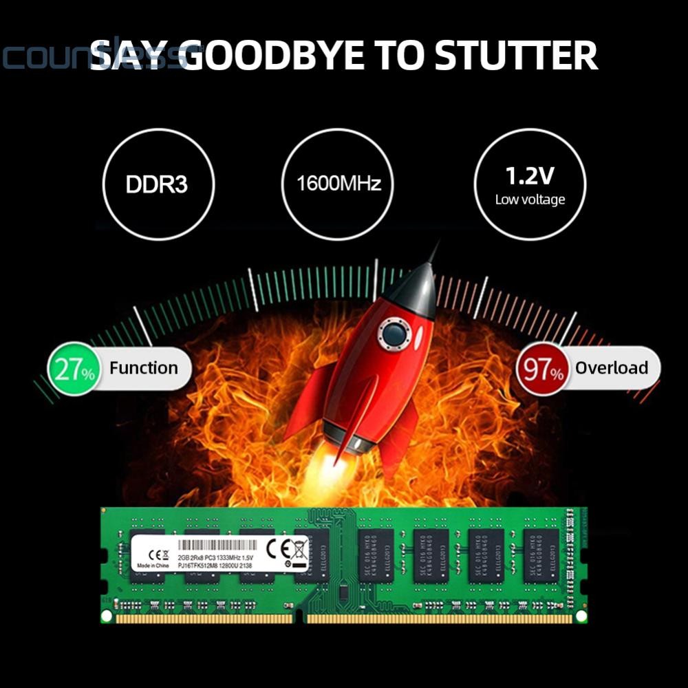 เดสก์ท็อป Ram Memoria DDR3 8G 4G 2G 1.35V/1.5V หน่วยความจําคอมพิวเตอร์ Ram 1333/1600MHz ...