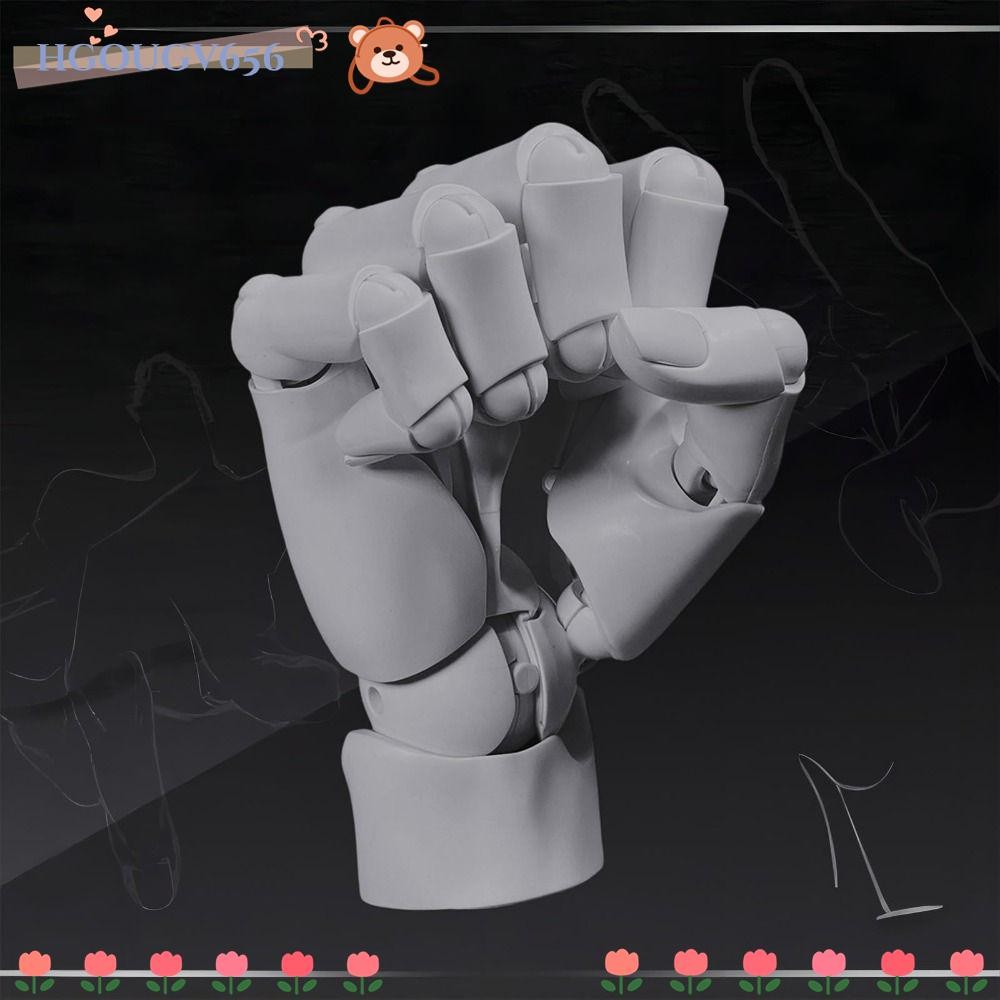 Hgougv656 Hand Model, Movable Fexible Artist Mannequin Hand Shape, PVC ...
