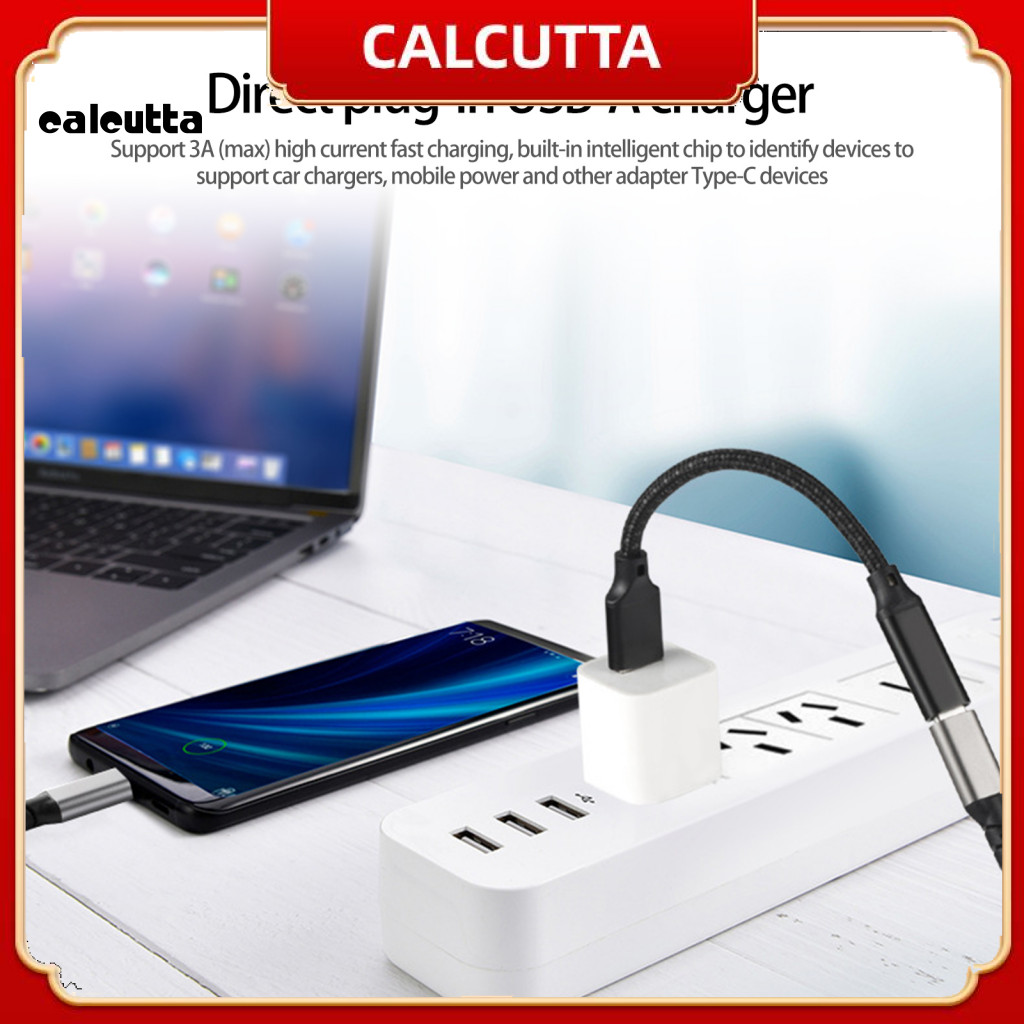 [calcutta] 3a 60W Fast Charge USB Adapter Cable Phone Accessories USB ...