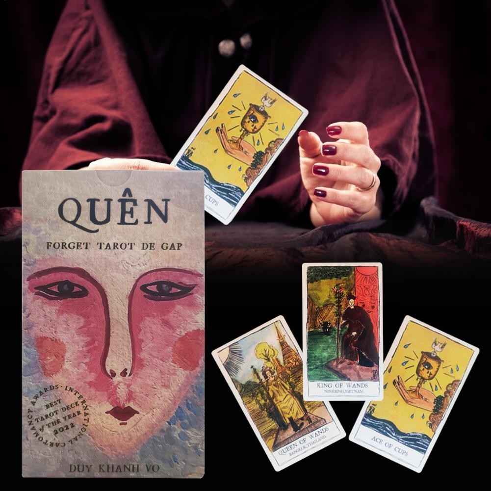 ไพ่ทาโรต์ Oracle การ์ด Quyn ลืม Tarot De Gap Psychological Oracle Deck ...
