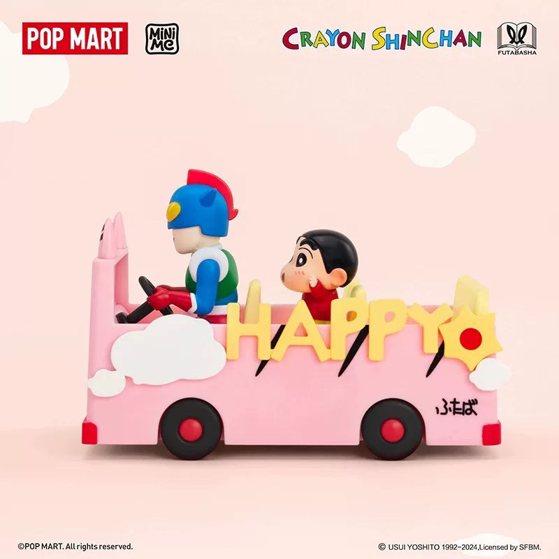 [Popmart] ฉากซีรีส์ Bubble Mart Crayon Shin-Chan Life Theatre | Shopee ...