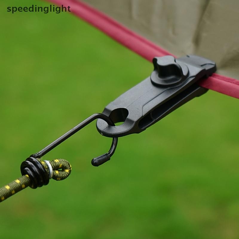 Speedinglight กันสาดเต็นท์ DIY Tarp Clamp คลิป Snap ผ้าใบ Canopy Clamp ...