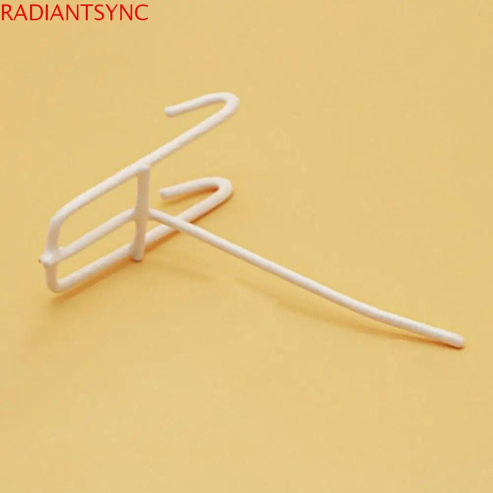 Radiantsync 10 ชิ้นตาข่ายไม้แขวนเสื้อ,โลหะสวมใส่สุทธิแผงตะขอ,Stable Reusable ที่ถอดออกได้ ...