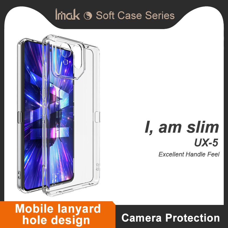 Imak Casing ASUS ROG Phone 9 Pro 5G Transparent Soft TPU Back Case ROG9 ...