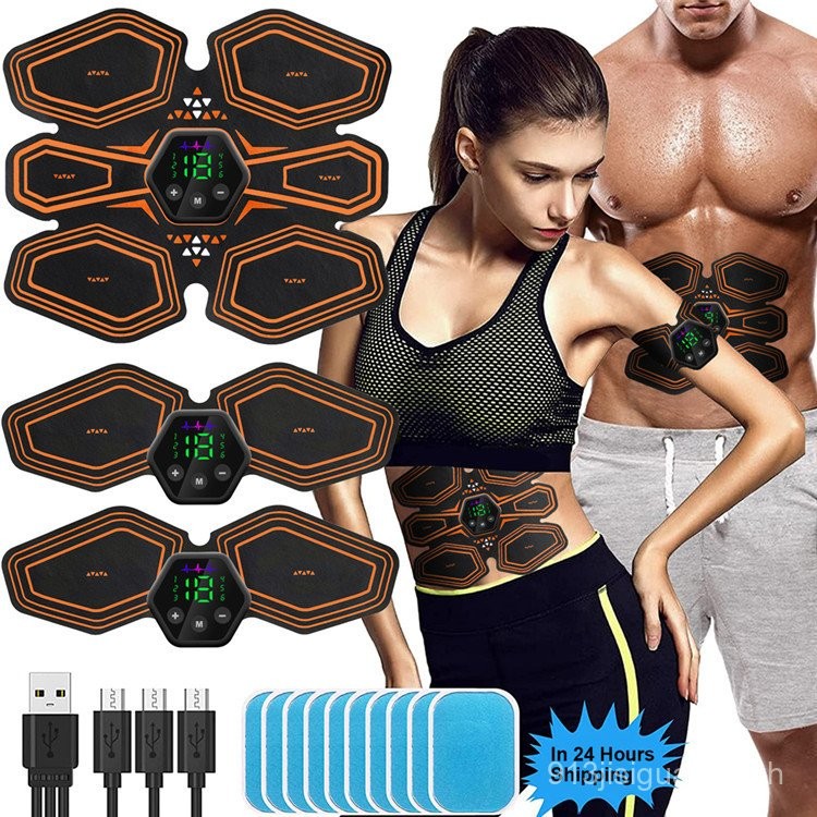 Lazy Smart Abs Patch EMS Pulse Home เครื่องออกกำลังกายหน้าท้องอุปกรณ์ ...