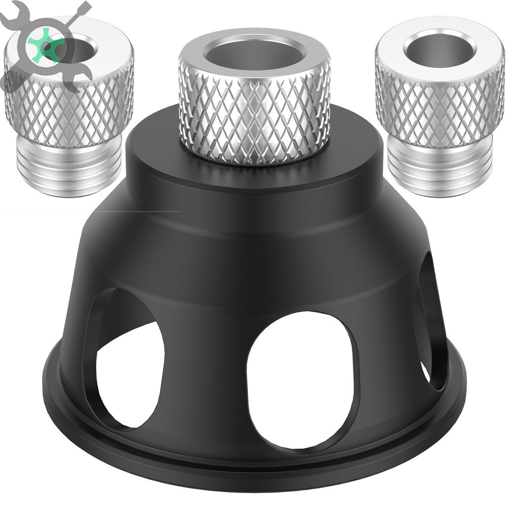 คู่มือเจาะแนวตั้ง Locator อลูมิเนียมแนวตั้งเจาะ Dowelling Jig Kit 3 ...