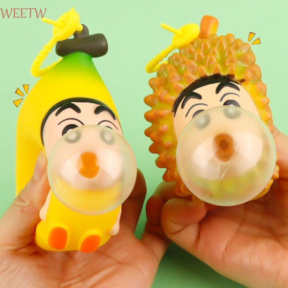 Weekw Banana Crayon Shin-chan Squeeze ของเล่น, Eyeball Burst Spit ...