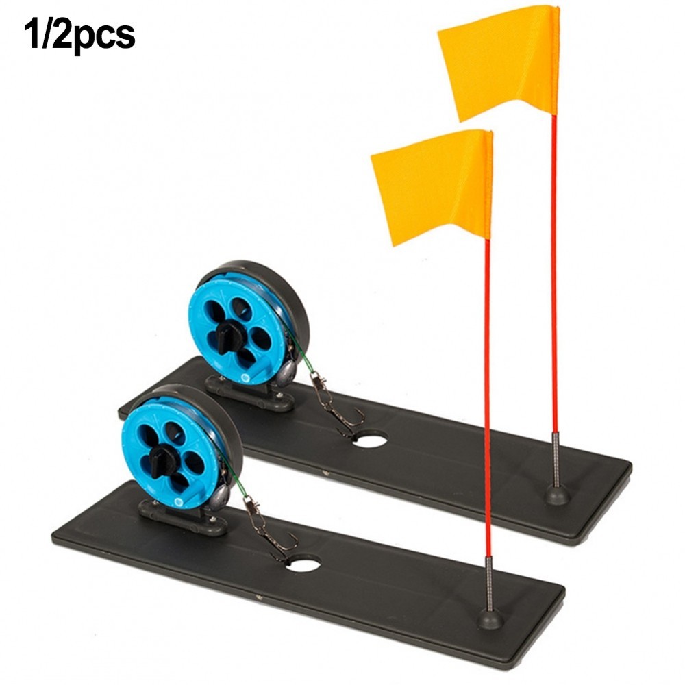 Rod Tip Up Flag อุปกรณ์ตกปลาน้ําแข็งแบบพกพาลอยด้วยตนเองคุณภาพสูง ...