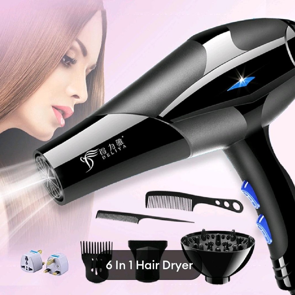 Grimo Statish เครื่องเป่าผม 6 in 1 มืออาชีพ | Shopee Thailand