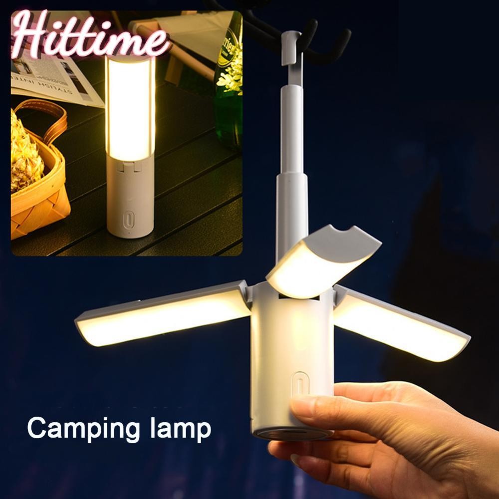 Hittime กลางแจ้งมัลติฟังก์ชั่พับ Camping Light เต็นท์บรรยากาศแสง Camping Horse Light มือถือแขวน ...