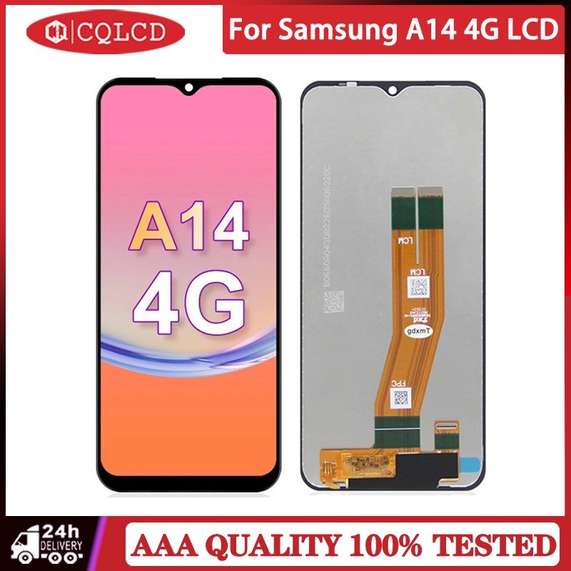 สําหรับ Samsung Galaxy A14 4G LCD A145 A145F จอแสดงผล Touch Screen ...