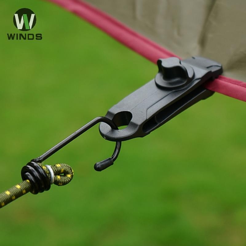 Ods กันสาดเต็นท์ DIY Tarp Clamp คลิป Snap ผ้าใบ Canopy Clamp Anchor ...