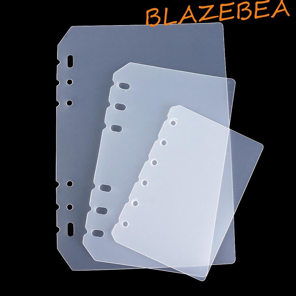 Blazebea Loose-leaf Divider Universal 2 ชิ้นหน้าบอร์ด A5 A6 A7 B5 A4 กระดาษด้านใน Agenda Planner ...