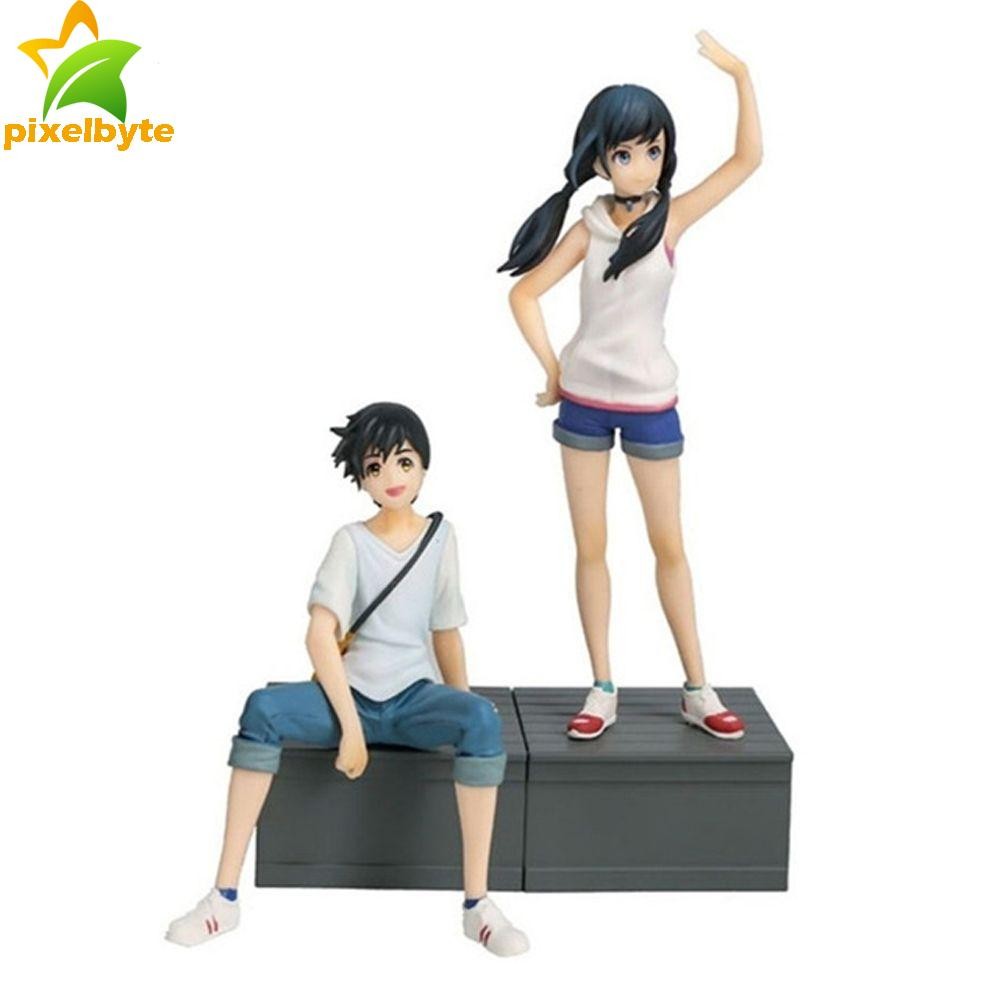 Pixelbyte ตัวเลขการกระทําเด็กผู้หญิงคอลเลกชันของเล่น PVC อะนิเมะคอสเพลย์ Morishima Hodaka ...