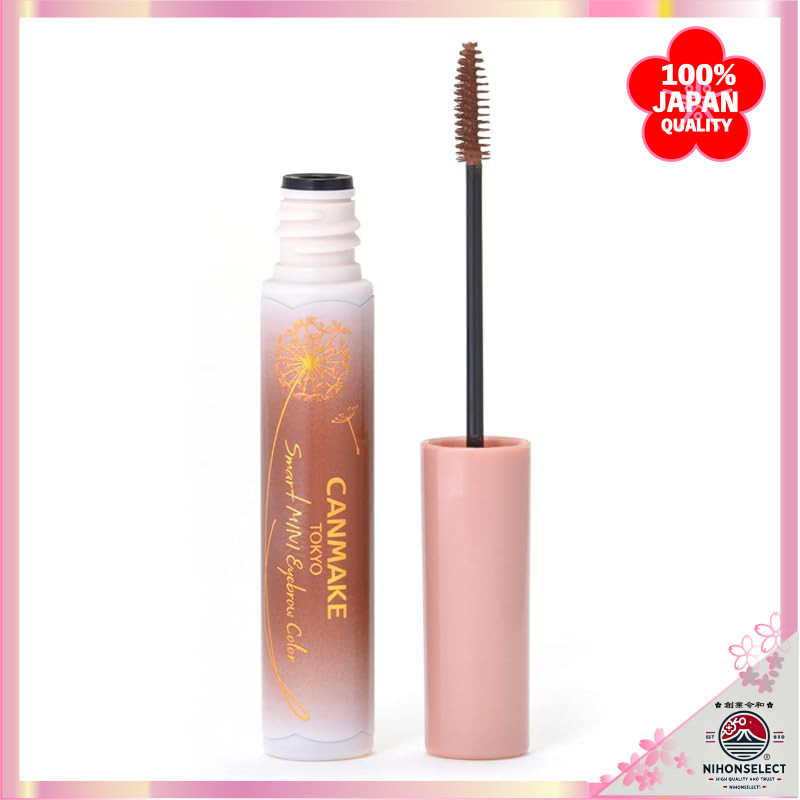 Canmake Smart Mini Eyebrow Color N01 Happy Pink - Color Eyebrow with Ultra-Fine Brush ...