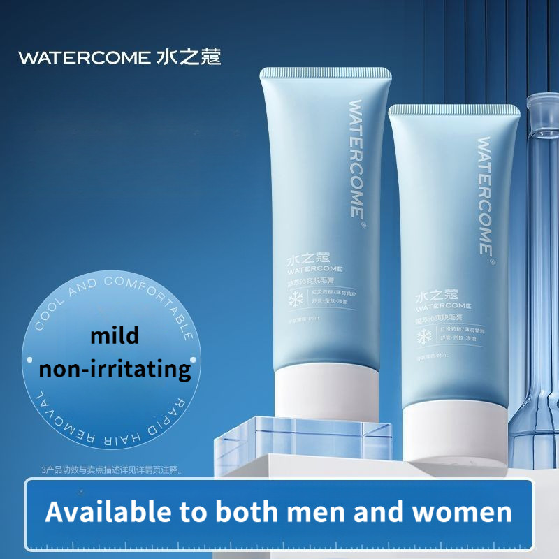 WATERCOME Hair Removal Cream Mild Underarm Whole Body Not Permanent ...