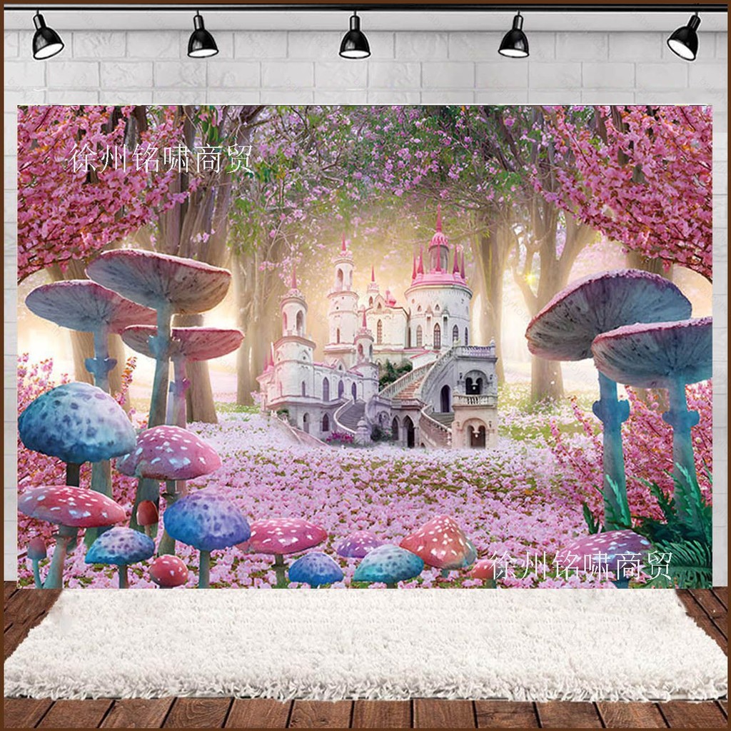 Yb Princess Dream Castle การตกแต่งธีมเทพนิยายฉลองรูปแบบฉากฉากหลังการ ...