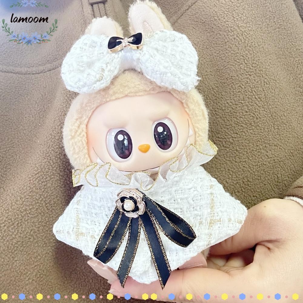 เสื้อผ้าตุ๊กตา LAMOO Labubu งานทํามือ|Labubu Cape กระโปรงชุดน่ารัก POP ...