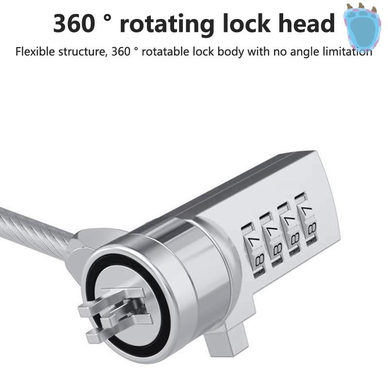 [PA] คอมพิวเตอร์แล็ปท็อปล็อครหัสผ่านล็อคกุญแจล็อค PC Anti-theft Lock ...