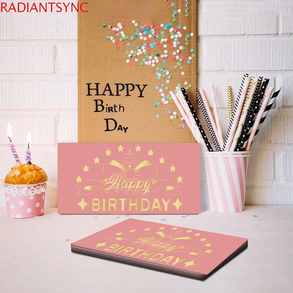 Radiantsync วันเกิดพับซองจดหมายสีแดง,สีชมพูการ์ตูนเด็กกระเป๋าเงิน,ผู้ถือเงินสไตล์จีน Blessing ...