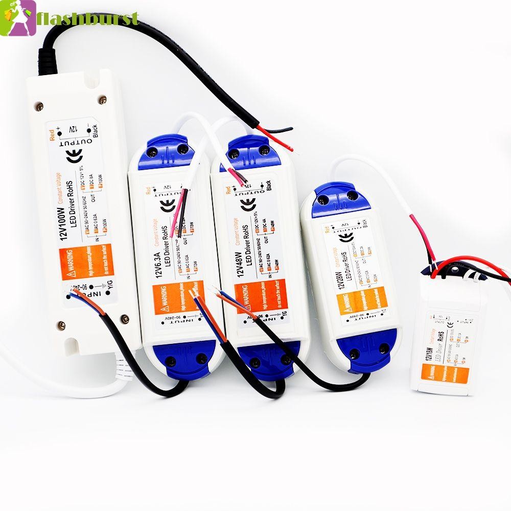 Flashburst LED Driver Adapter DIY 18W 28W 48W 72W 100W โคมไฟไฟ LED LED ...