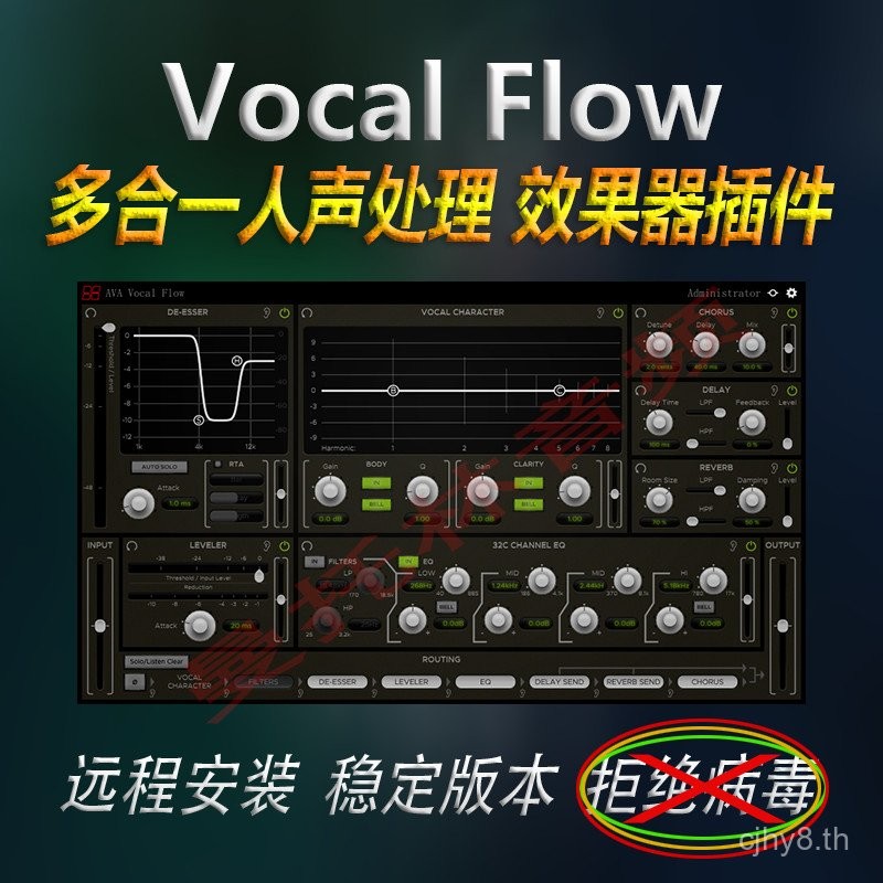Harrison AVA Vocal Flow All-In-One Vocal Processing Effect Plug-In win | Shopee Thailand