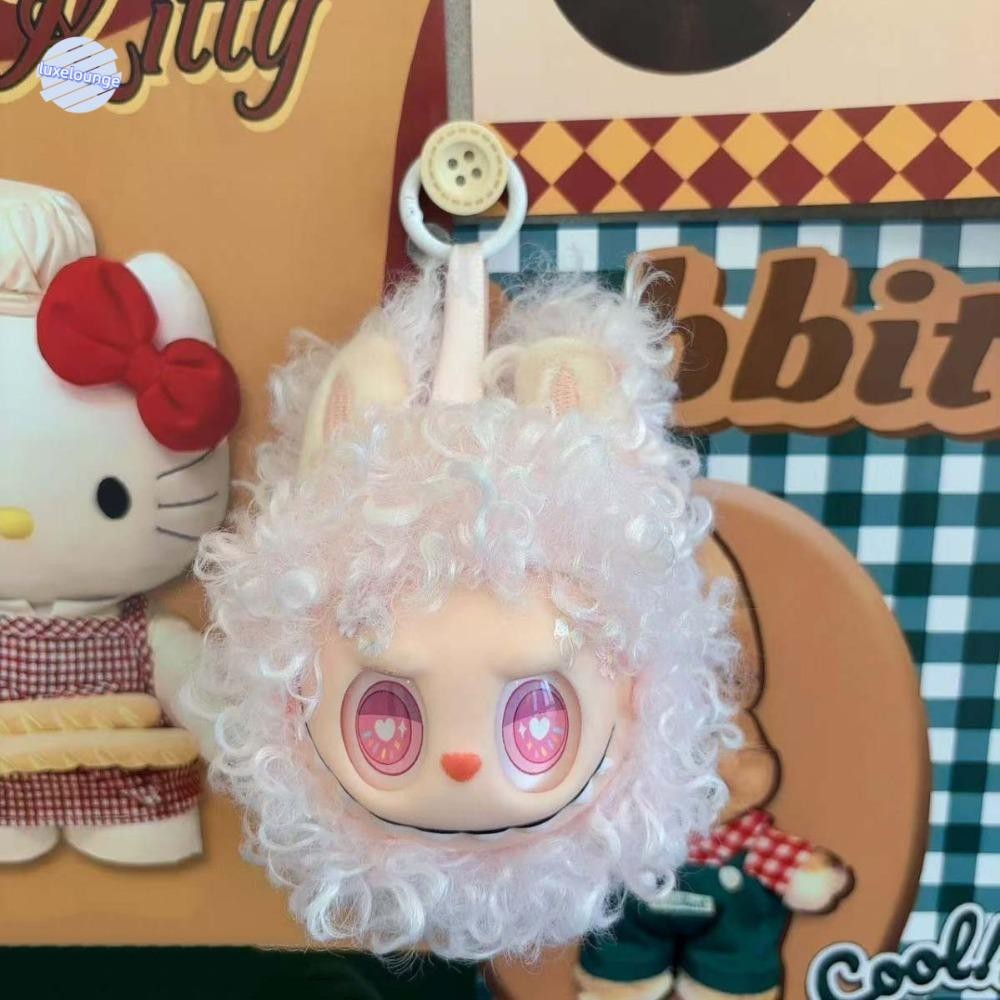 LUXELUNGE Labubu พวงกุญแจตุ๊กตา, Star Eyes Labubu Mokoko Labubu ตุ๊กตา ...