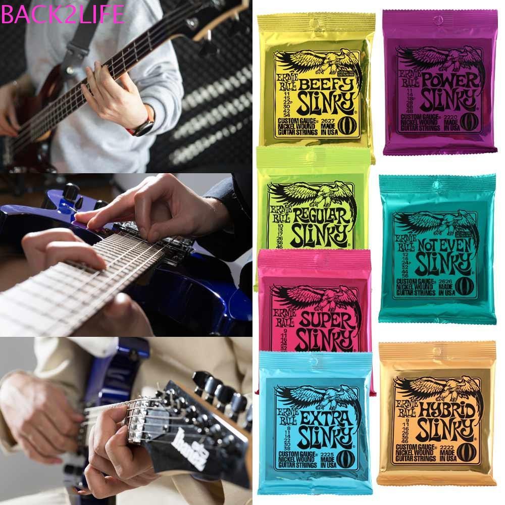 Back2life Ernie Ball สายไฟฟ้า, แผลนิกเกิล 2220/2221/2222/2223/2225 ...